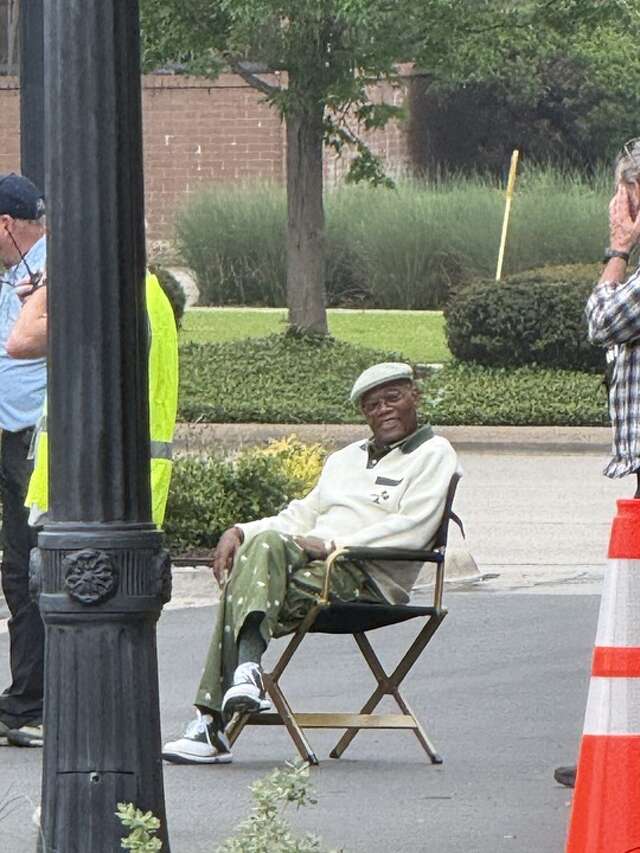 Legendary actor Samuel L. Jackson spotted in North Texas