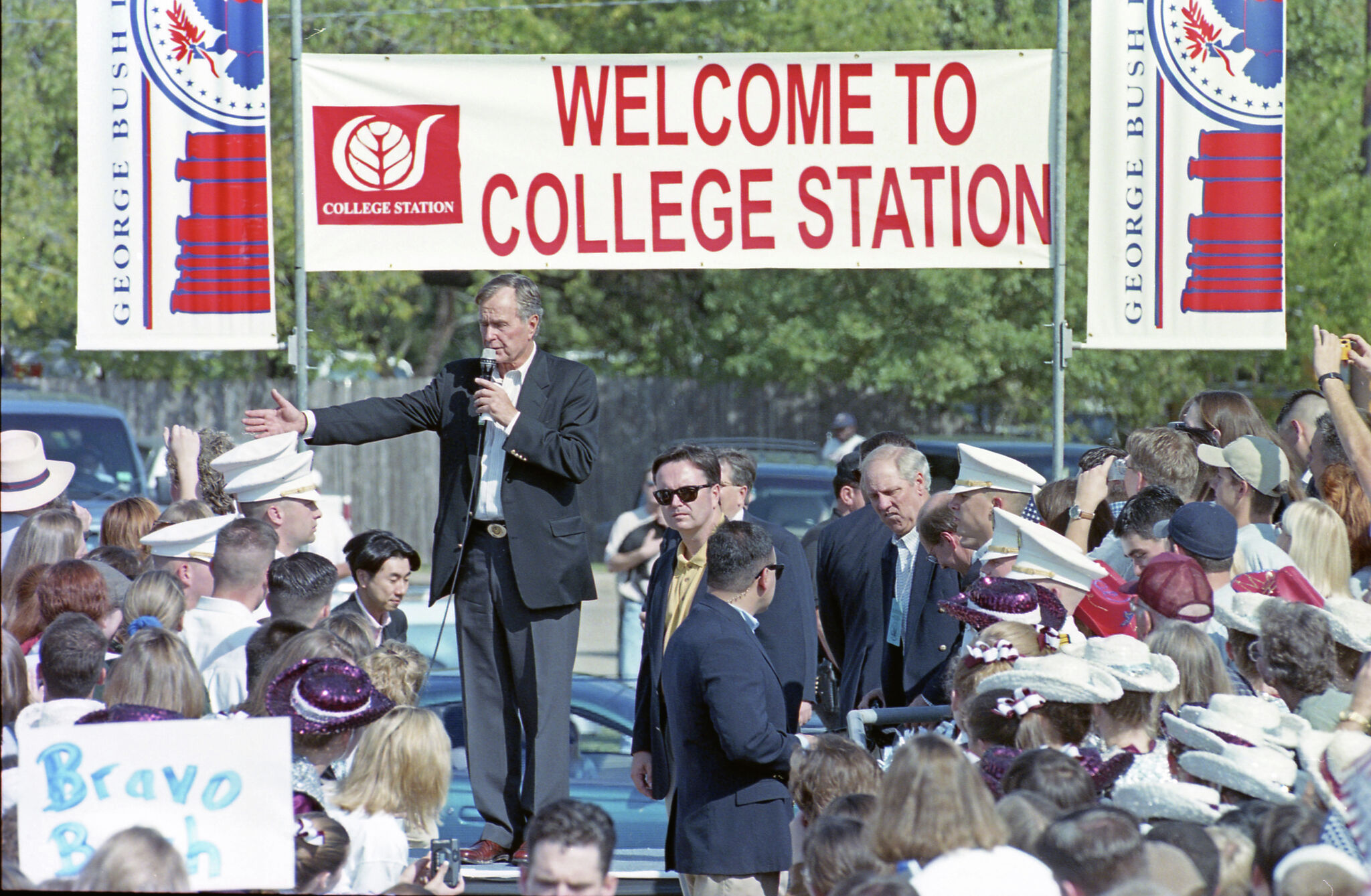 The reason George H.W. Bush's name is on everything in this Texas town