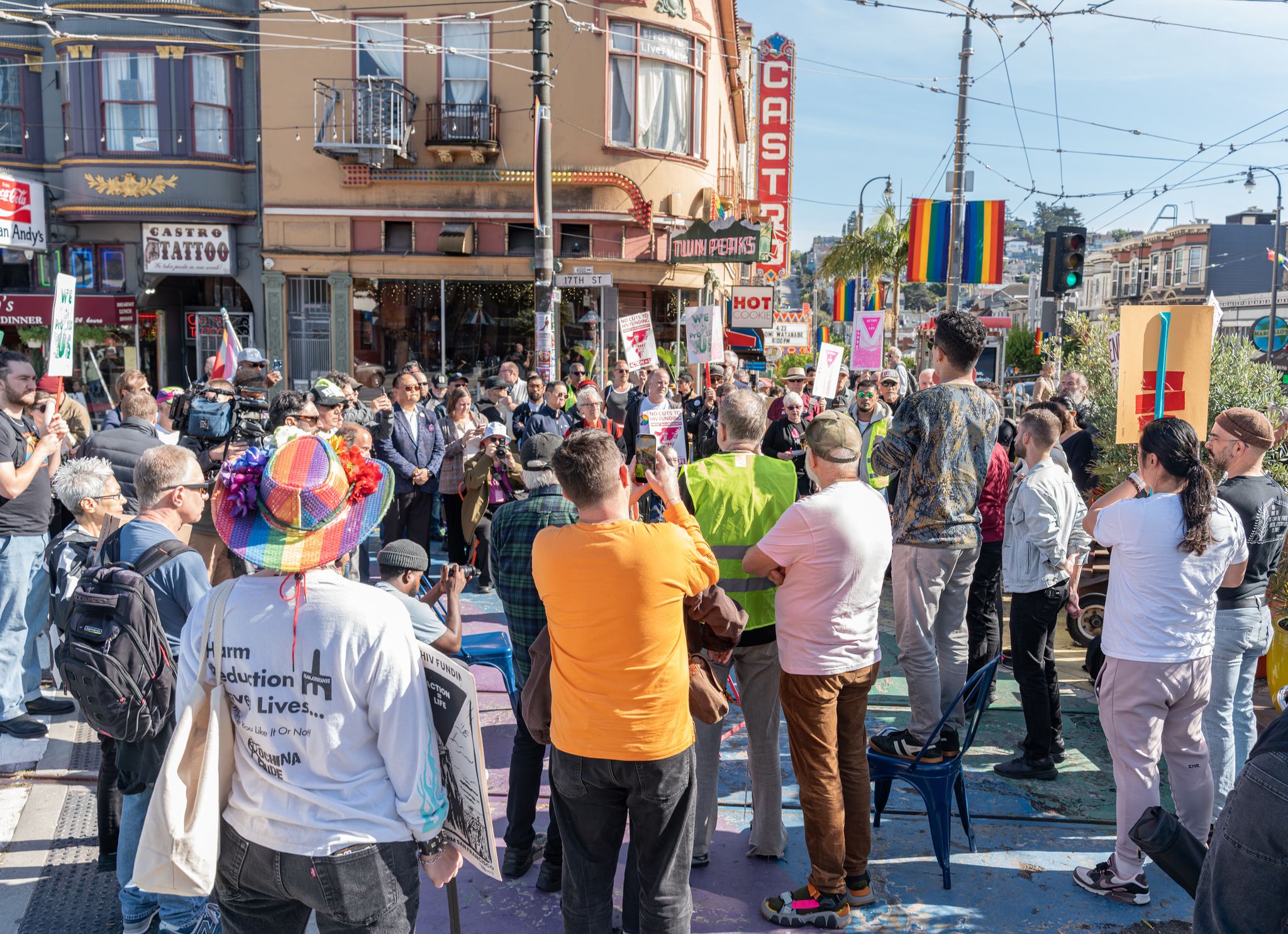 SF: Advocates Gather In The Castro To Protest Proposed Cuts To Local ...