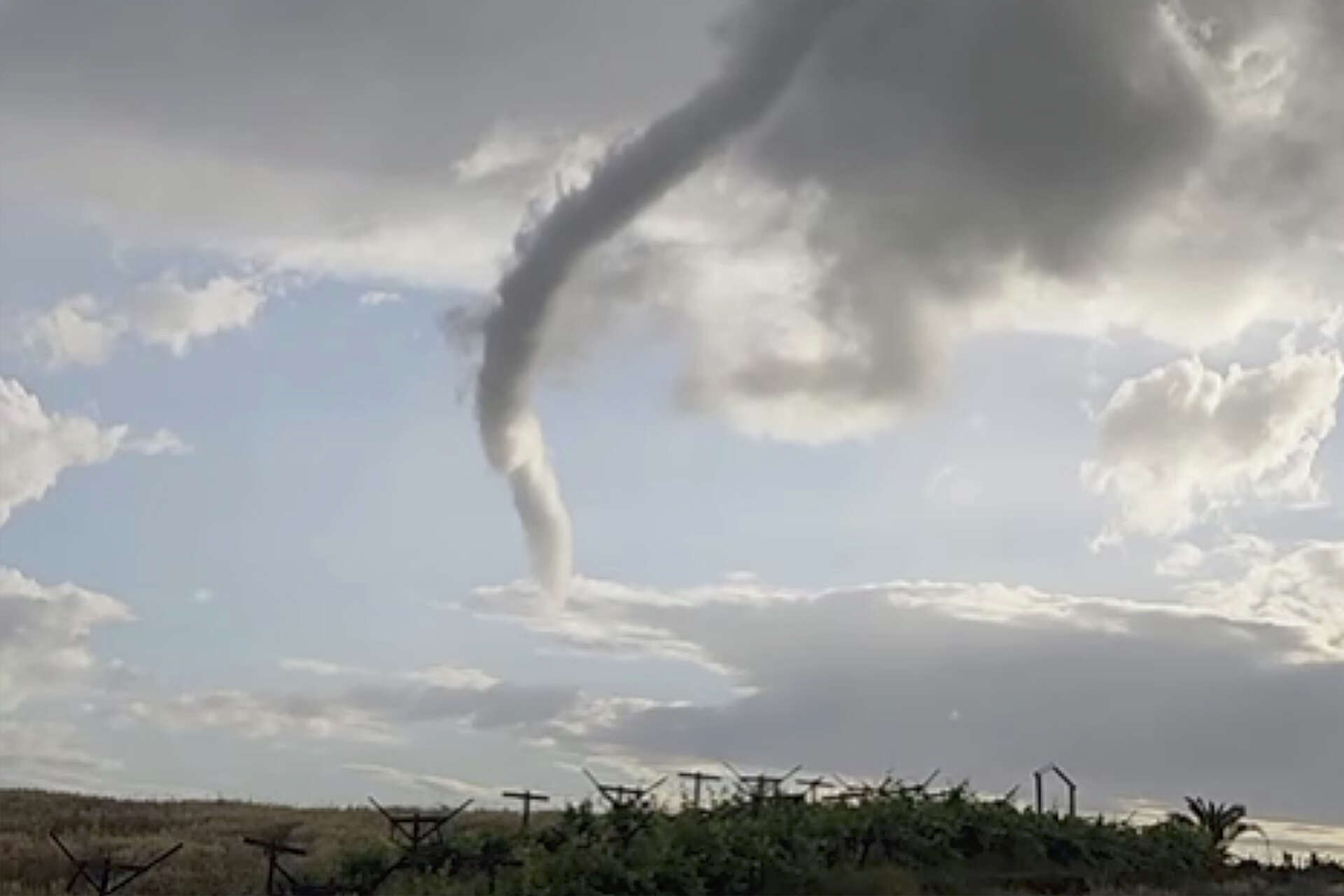 Rare tornado outbreak touches down in California