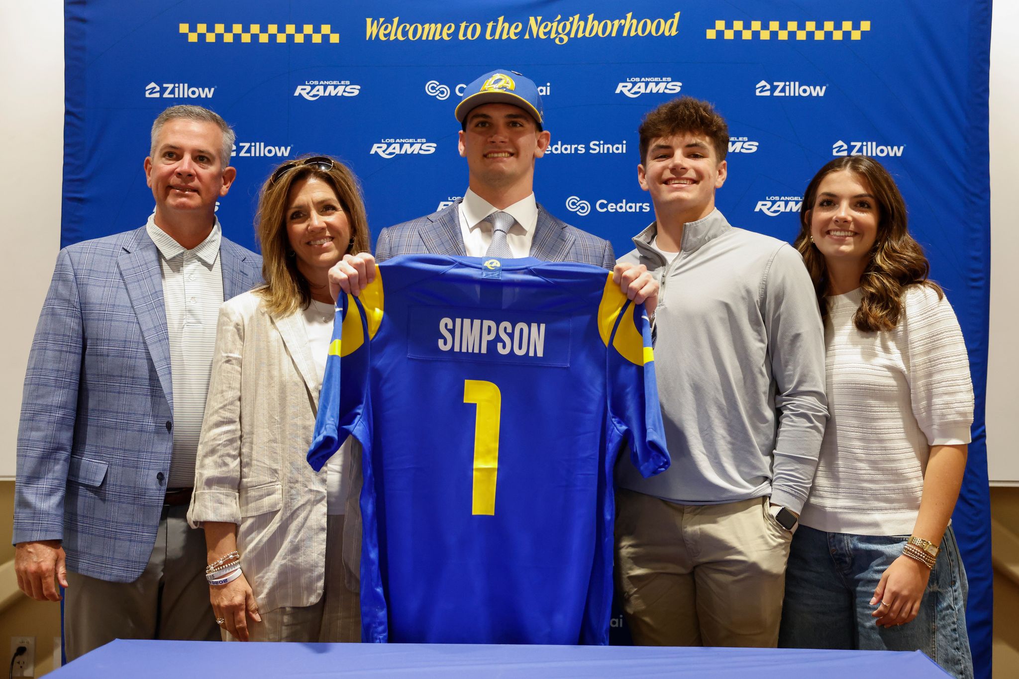 Ty Simpson eager to learn from Matthew Stafford, Sean McVay after Rams ...