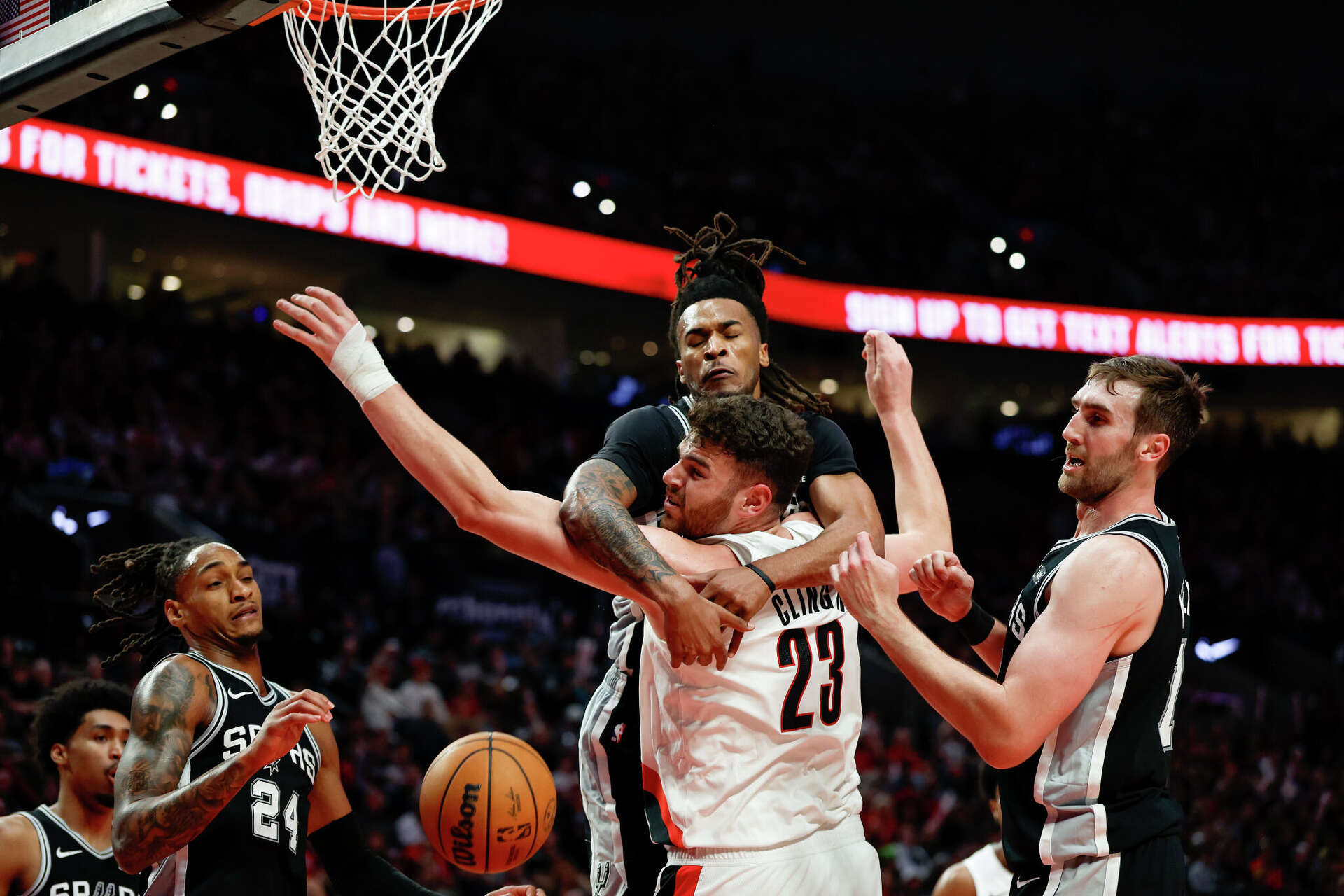 Dylan Harper pushes Spurs to Game 3 win over Trail Blazers in Portland