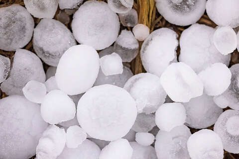 Deadly storms with golf-ball-sized hail batter North Texas