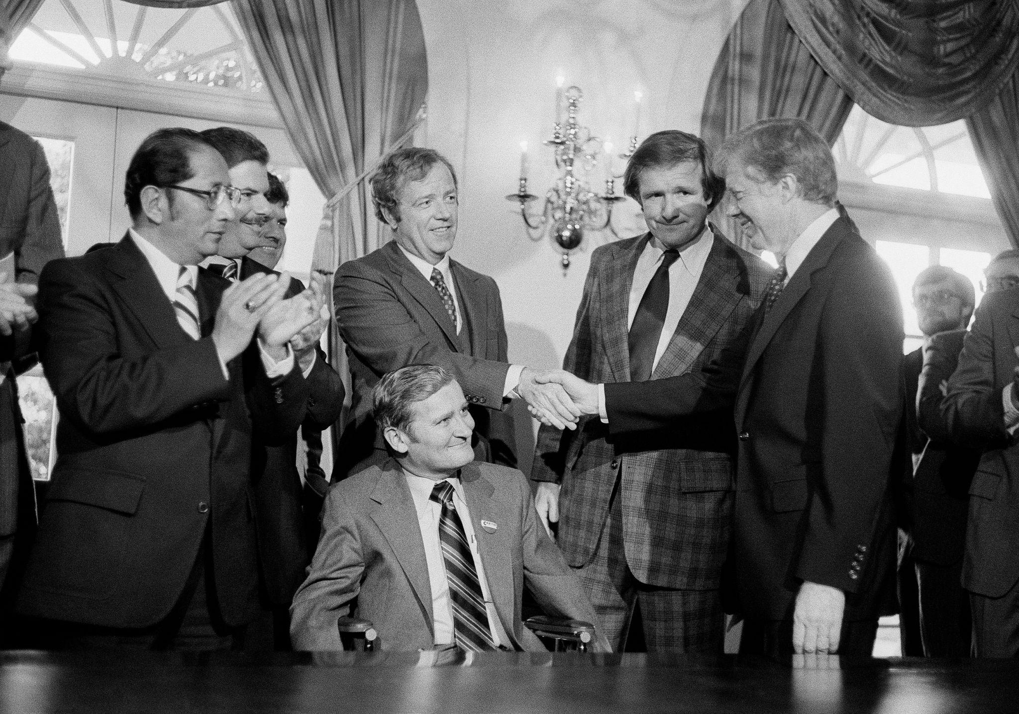 Donald Riegle, who represented Michigan in Congress under 7 presidents ...