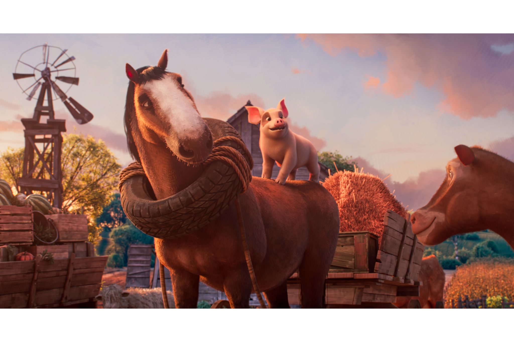 Movie Review: A flatulence-filled 'Animal Farm' for tots turns a ...