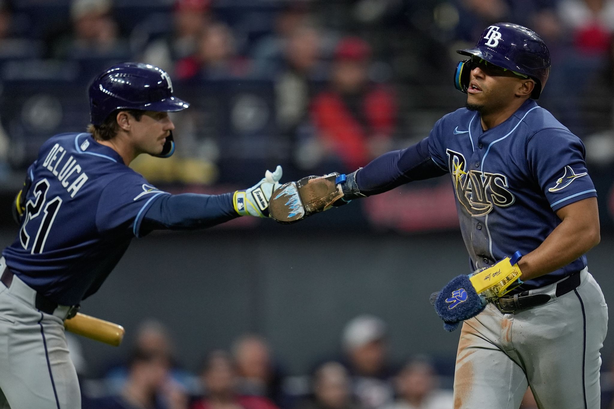 Ryan Vilade has 3 hits, drives in 2 runs as Tampa Bay beats Cleveland 3 ...