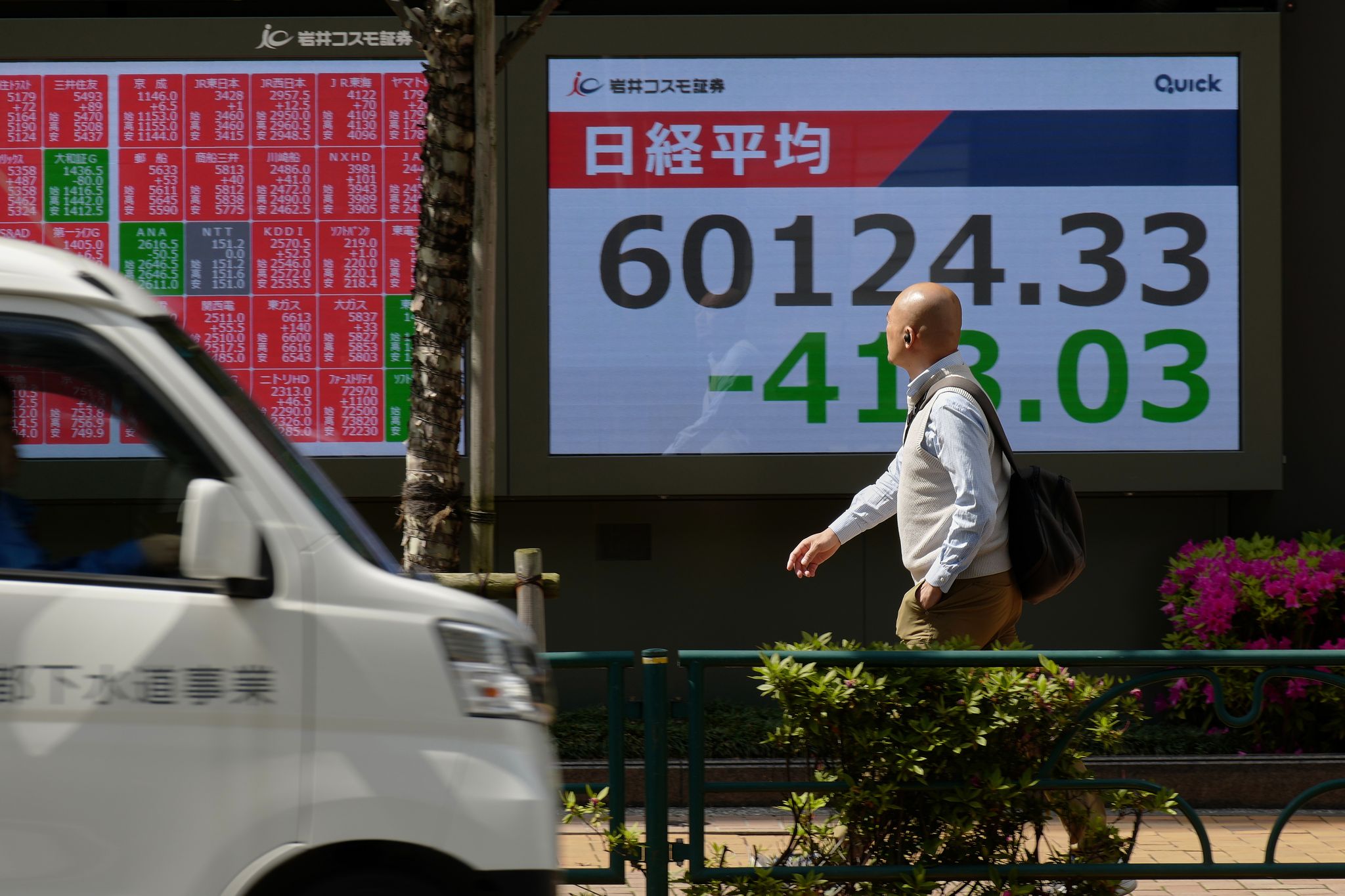 Shares fall in Asia and oil prices gain as talks stall on ending the ...