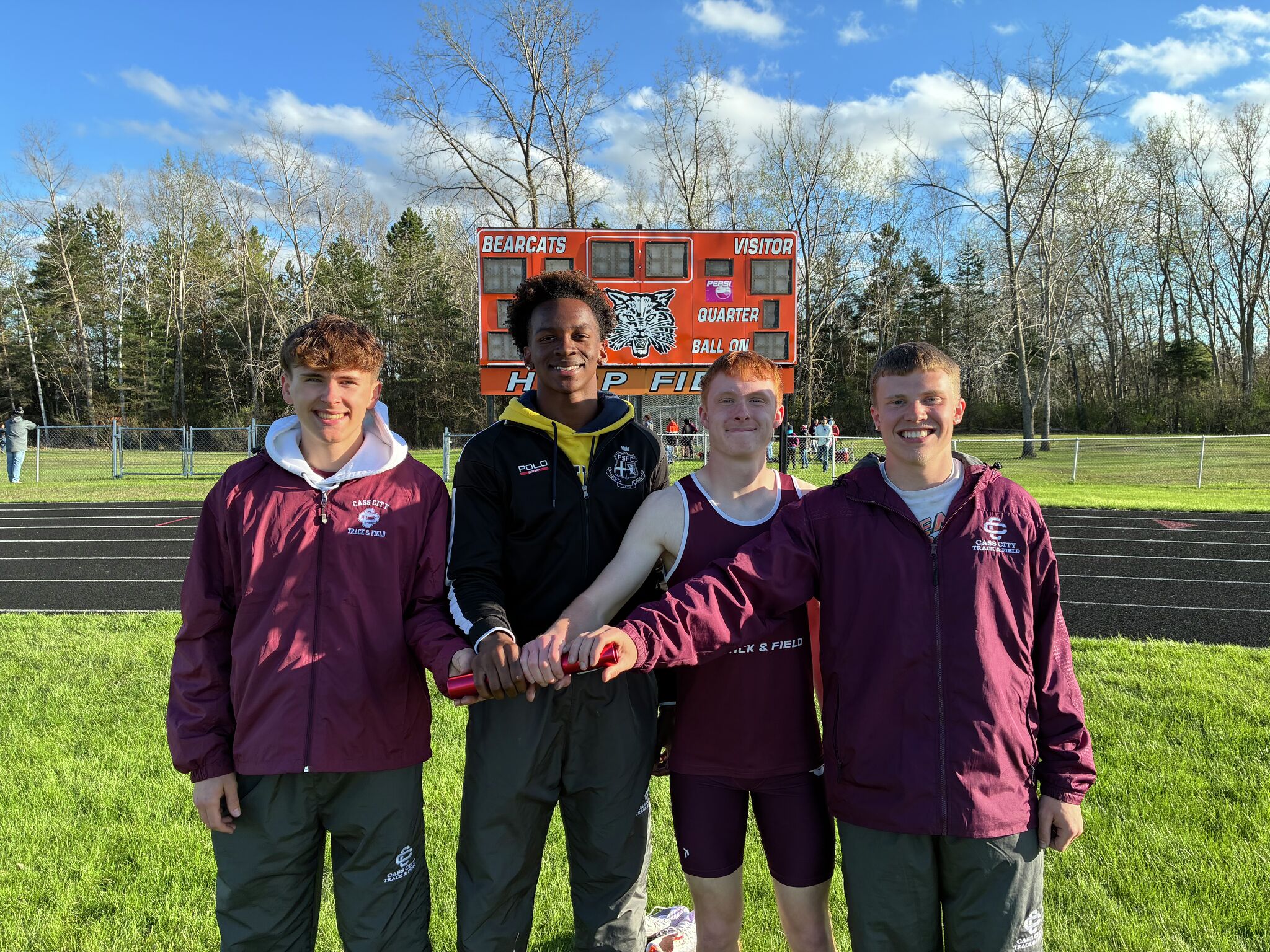 Cass City boys break 4x100 school record at Ubly
