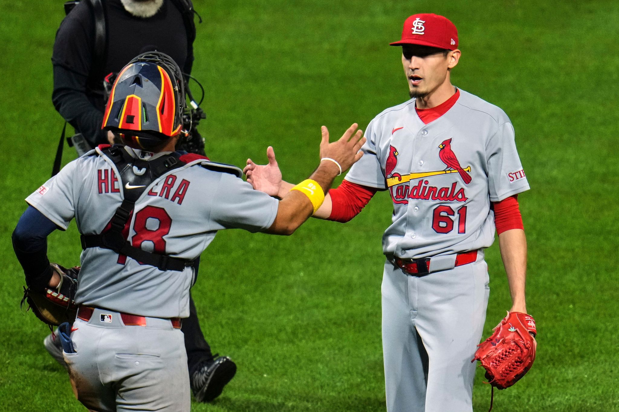 Nathan Church steals another homer, this time giving the Cardinals a ...