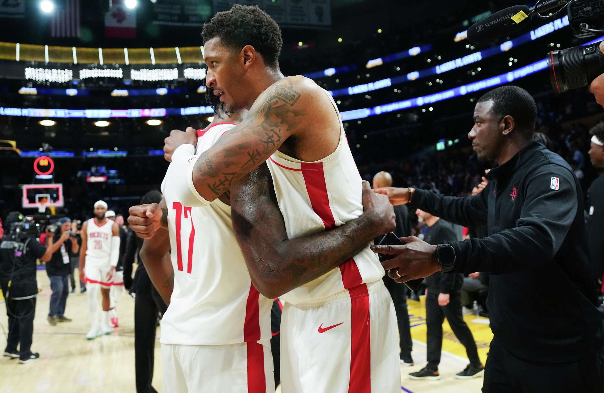 Houston Rockets beat LA Lakers again to force Game 6 in playoff series