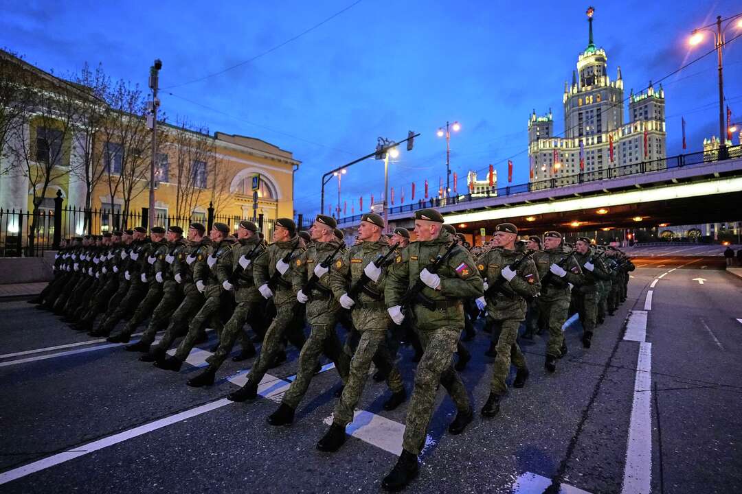 Russia to hold a Victory Day parade without military equipment for the ...