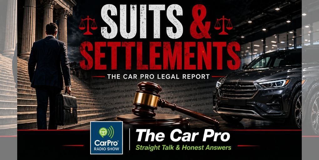 Suits & Settlements: The Car Pro Legal Roundup