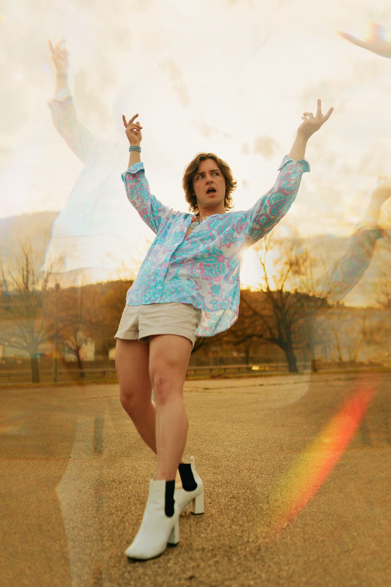 Keegan James brings disco pop to Tulip Fest