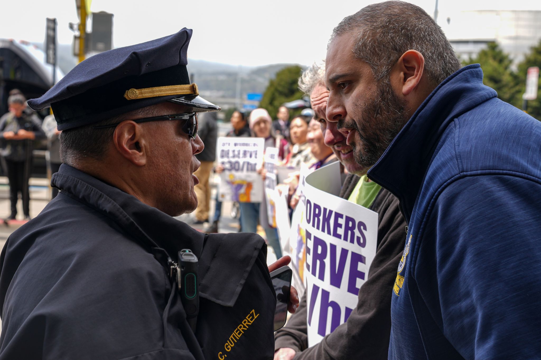 SF: Update: Airport Workers Rally In May Day Protest Claiming Corporate ...