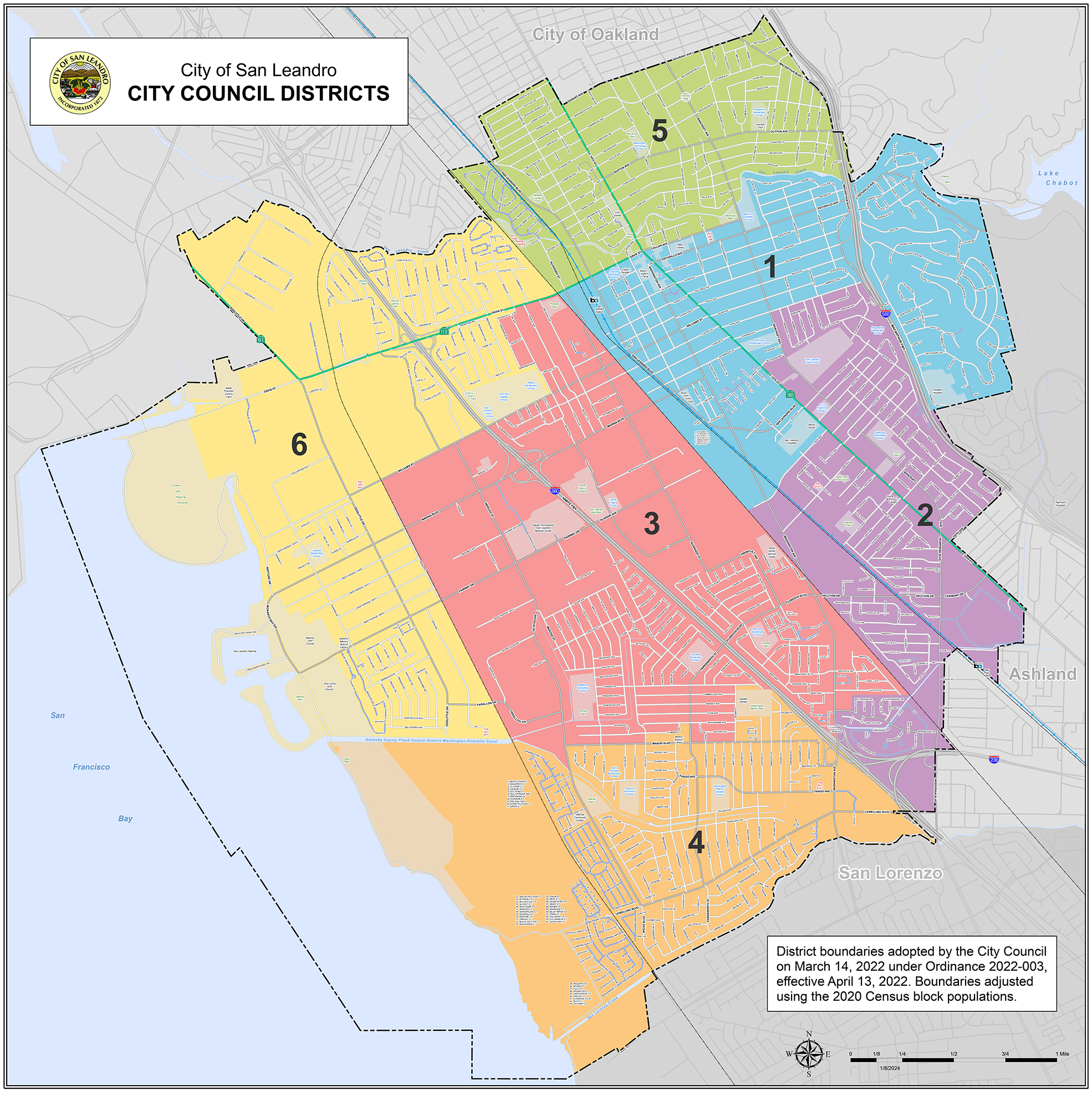 San Leandro: Voters Approve Change To District Elections For City ...