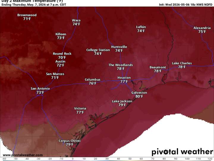 Austin stays cloudy and cool, but here's how the weekend is looking.
