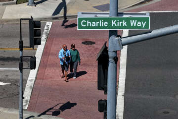 In a Calif. suburb, TikTok has taken over Charlie Kirk Way