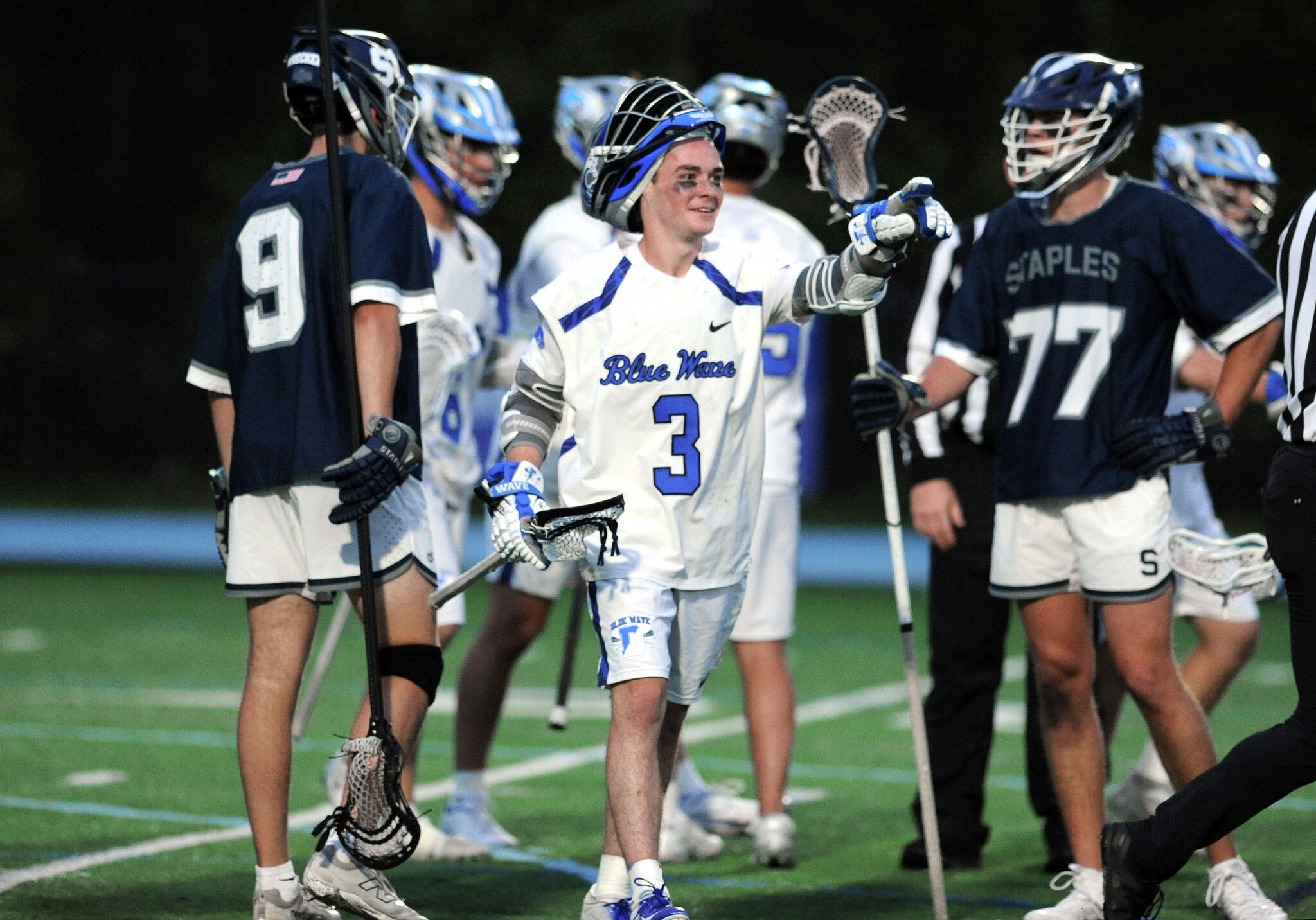 Darien boys lacrosse, goalie Blake Wilson defeat Staples