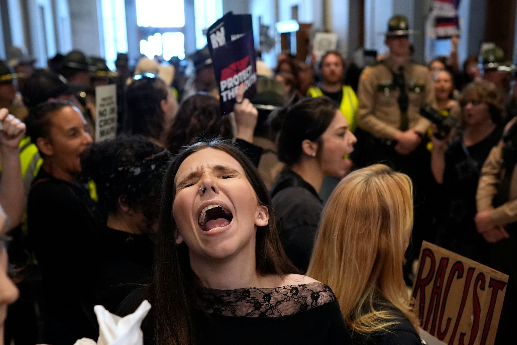 Demonstrators rally in Tennessee and Alabama against redistricting ...