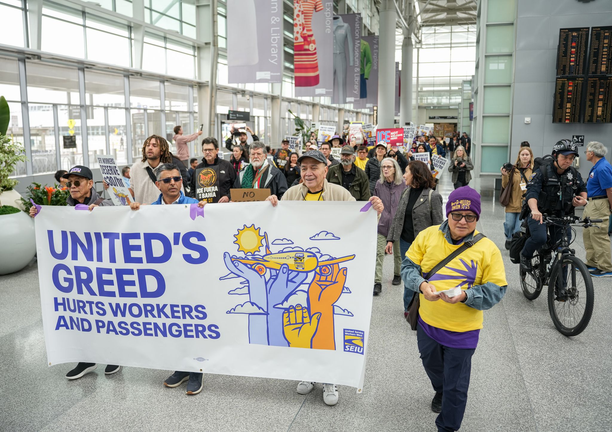 SF: Airport Union Speaks At Board Of Supervisors Meeting On Working ...