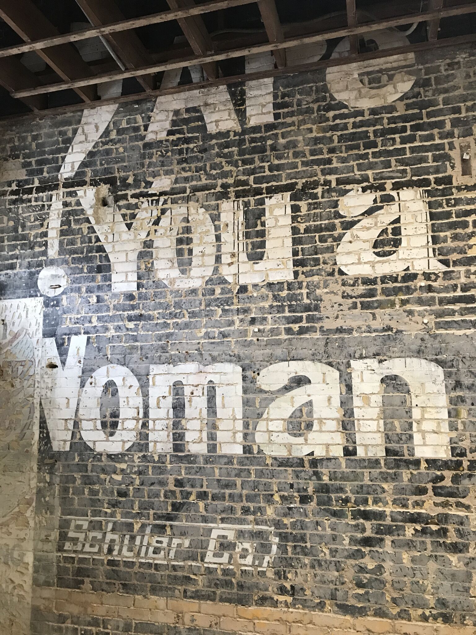 Revealed 'ghost sign' peddled miracle potion for women