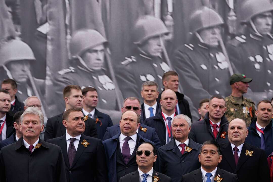 Photos show Russia's Victory Day with a scaled-down Red Square parade ...