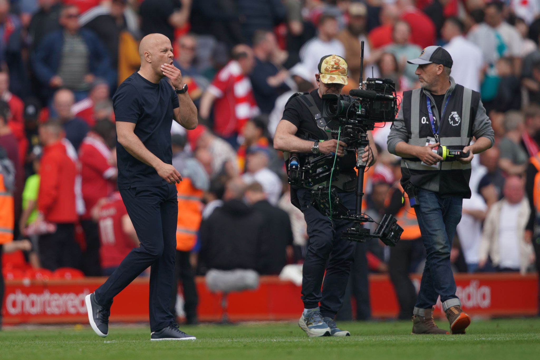 Liverpool settles for 1-1 draw with Chelsea amid boos at Anfield
