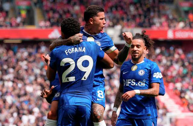 Liverpool settles for 1-1 draw with Chelsea amid boos at Anfield