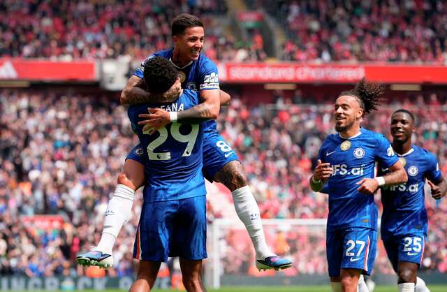 Liverpool settles for 1-1 draw with Chelsea amid boos at Anfield