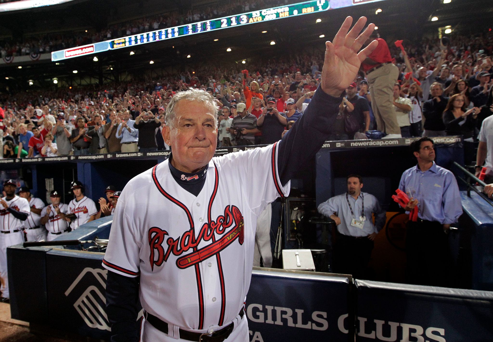 Bobby Cox, manager of Braves' teams that ruled National League and won ...