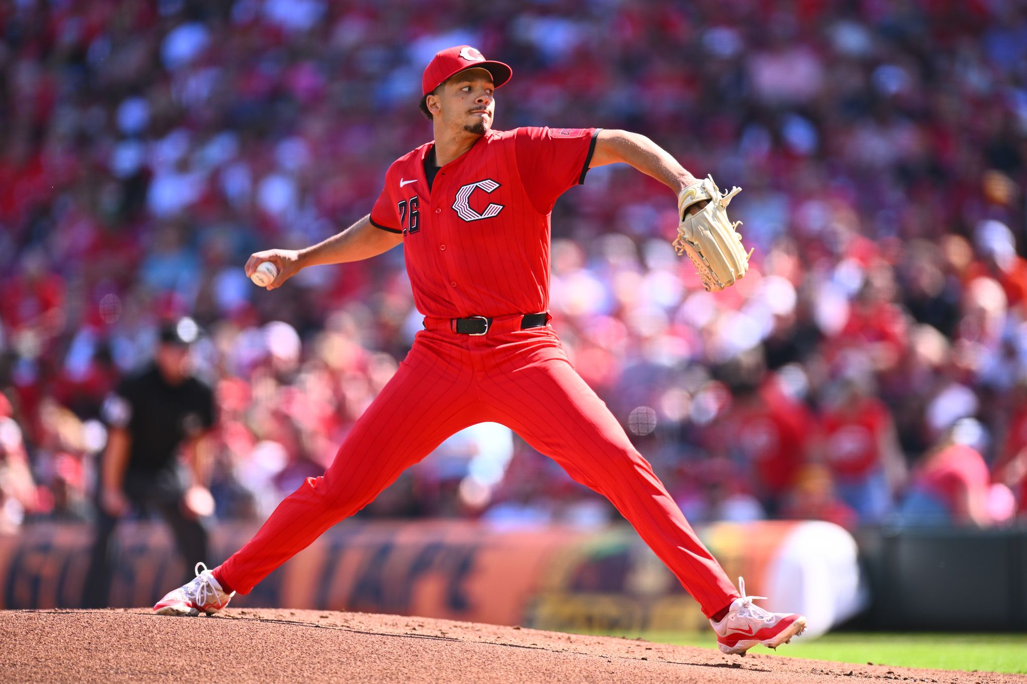 Chase Burns' strong start and a big fifth inning help Reds snap 8-game ...