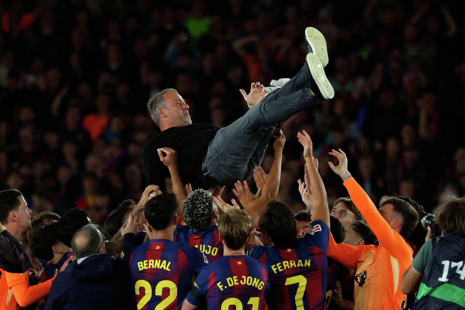 Flick says 'I will never forget this day' as Barcelona wins La Liga ...