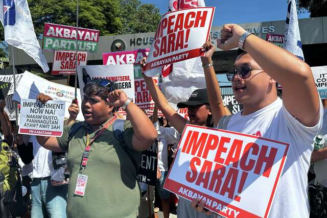 Philippine vice president impeached by lawmakers over suspected wealth ...