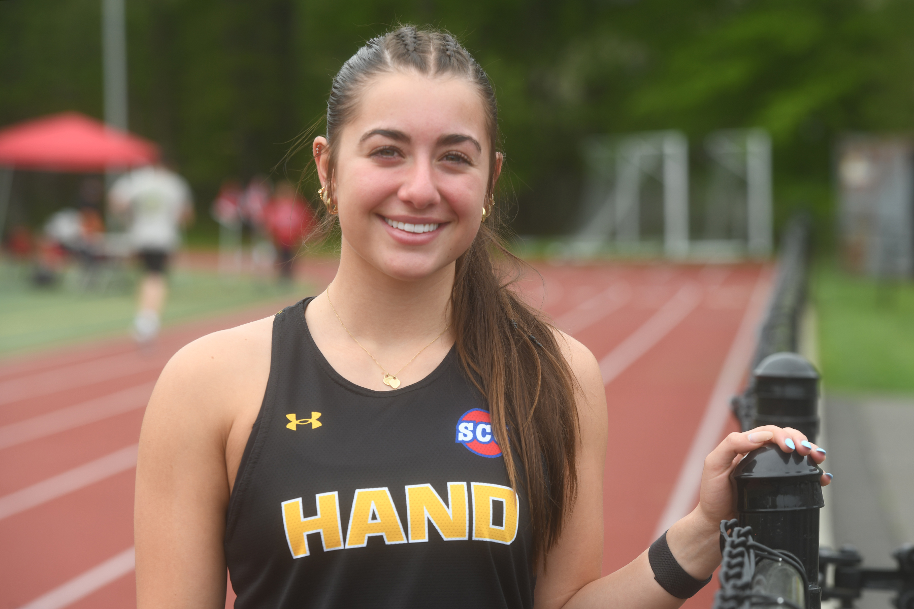 Hand's Matea Thibeault happy to be back on track after ACL recovery