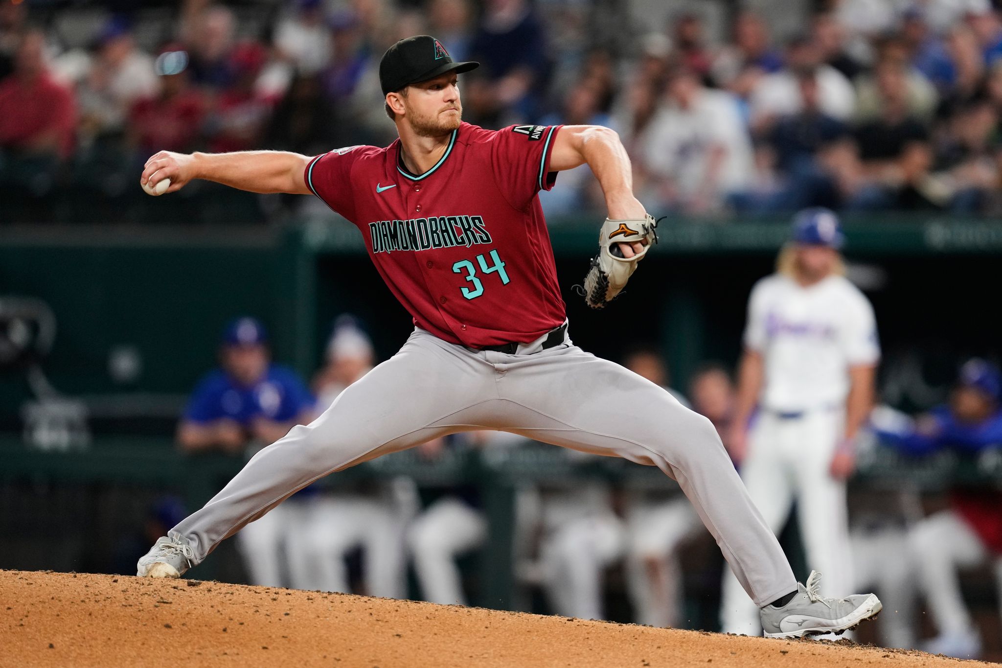 Los Diamondbacks vencen 1-0 a los Rangers con seis sólidas entradas en ...
