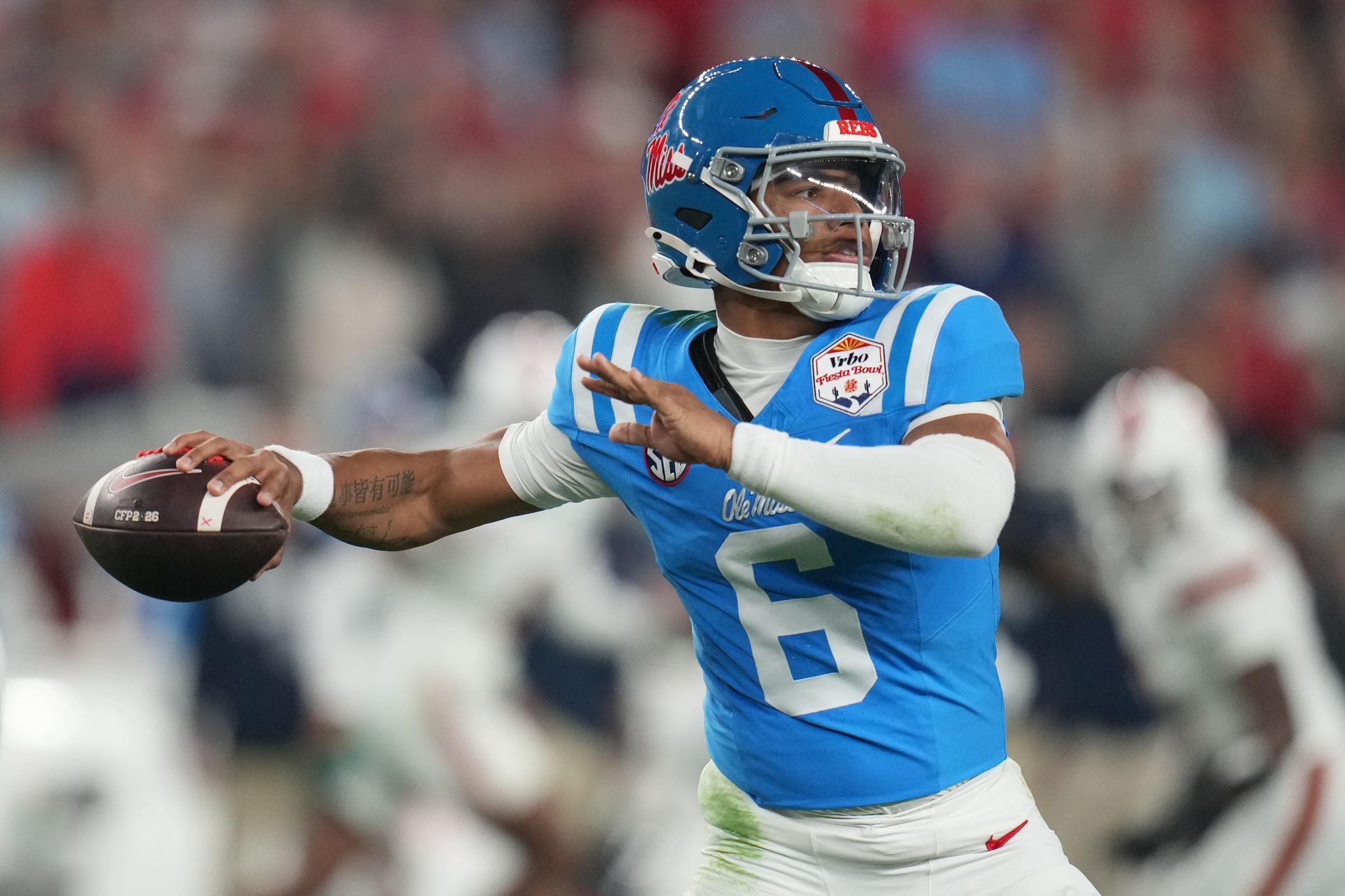 After a court win and first spring practice as Ole Miss' No. 1 QB ...
