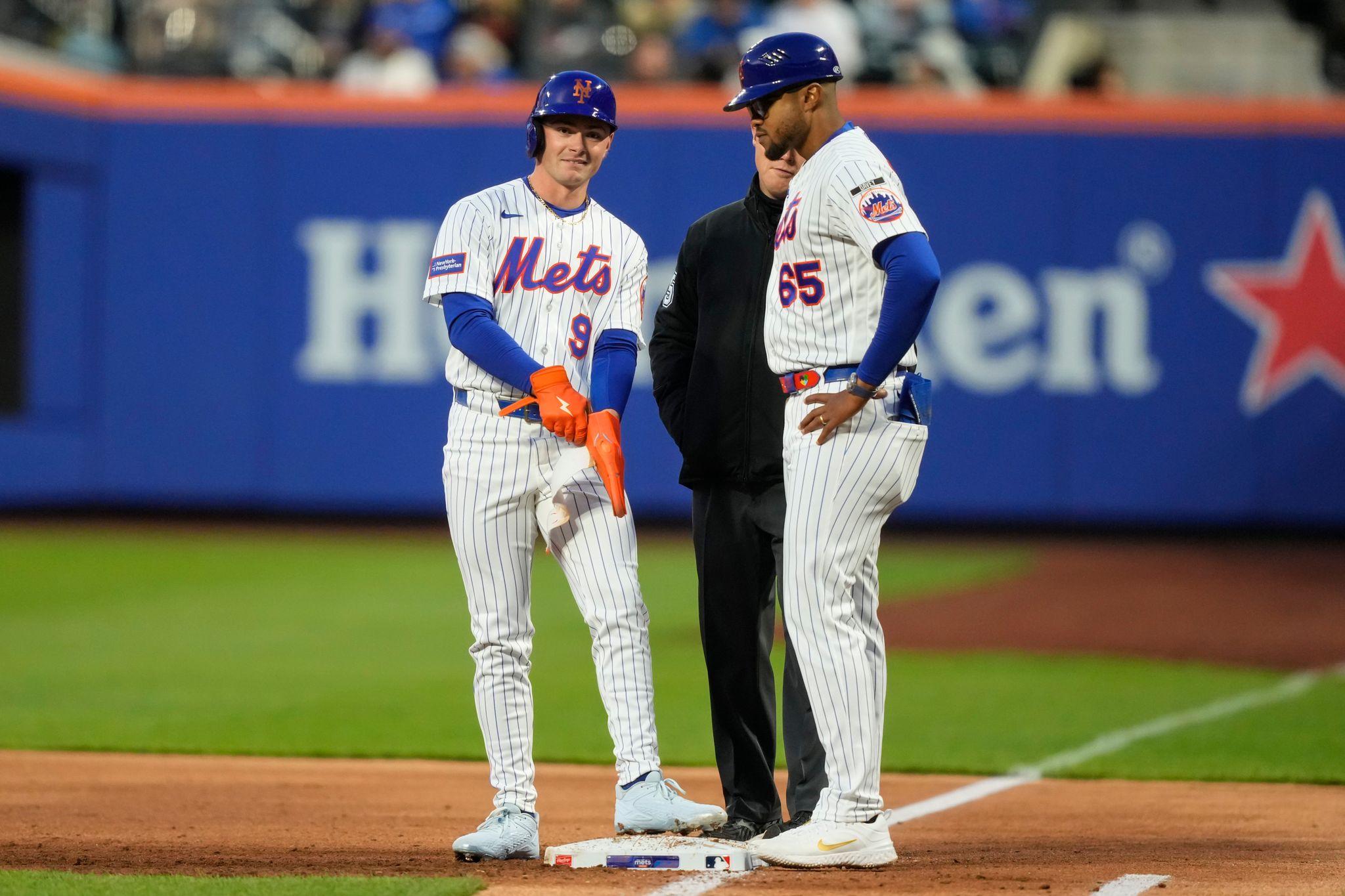 Mets outfield prospect A.J. Ewing makes big league debut after fast ...