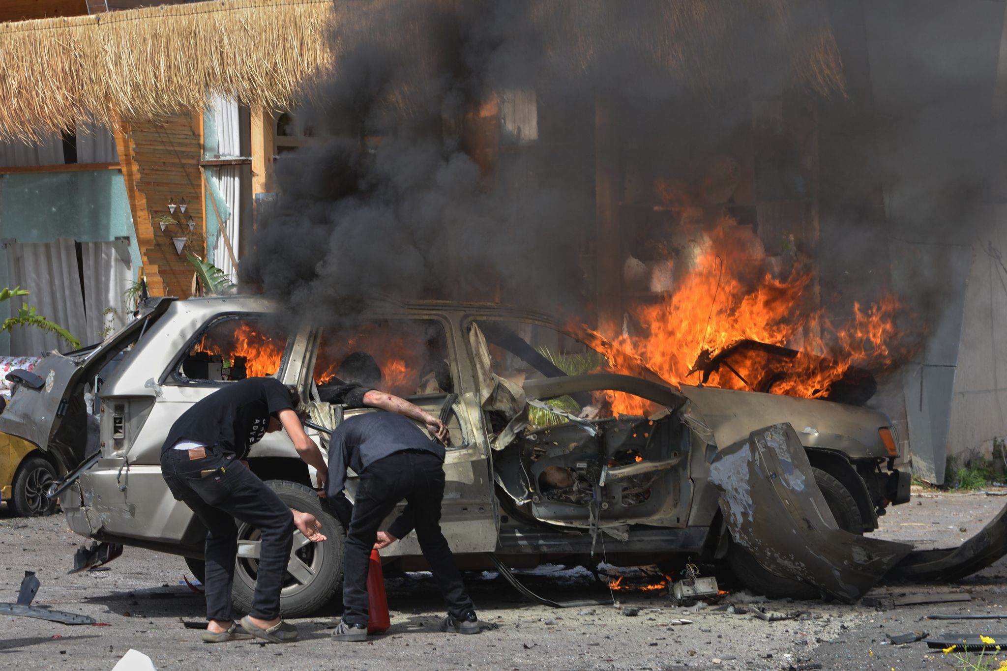 Israeli drone strikes on vehicles in Lebanon kill 12 people, including ...