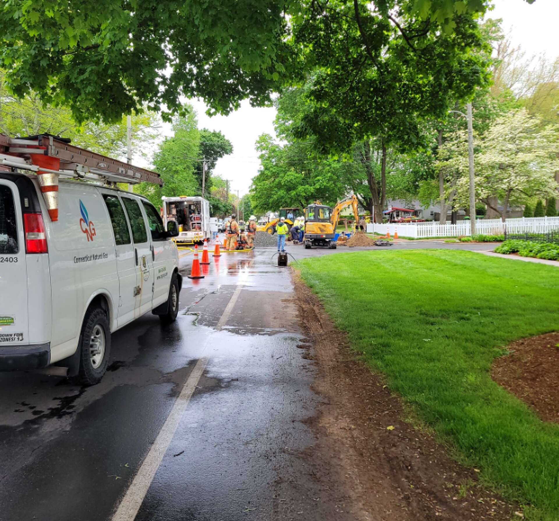 Part of Broad Street in Wethersfield closed due to gas leak: Officials