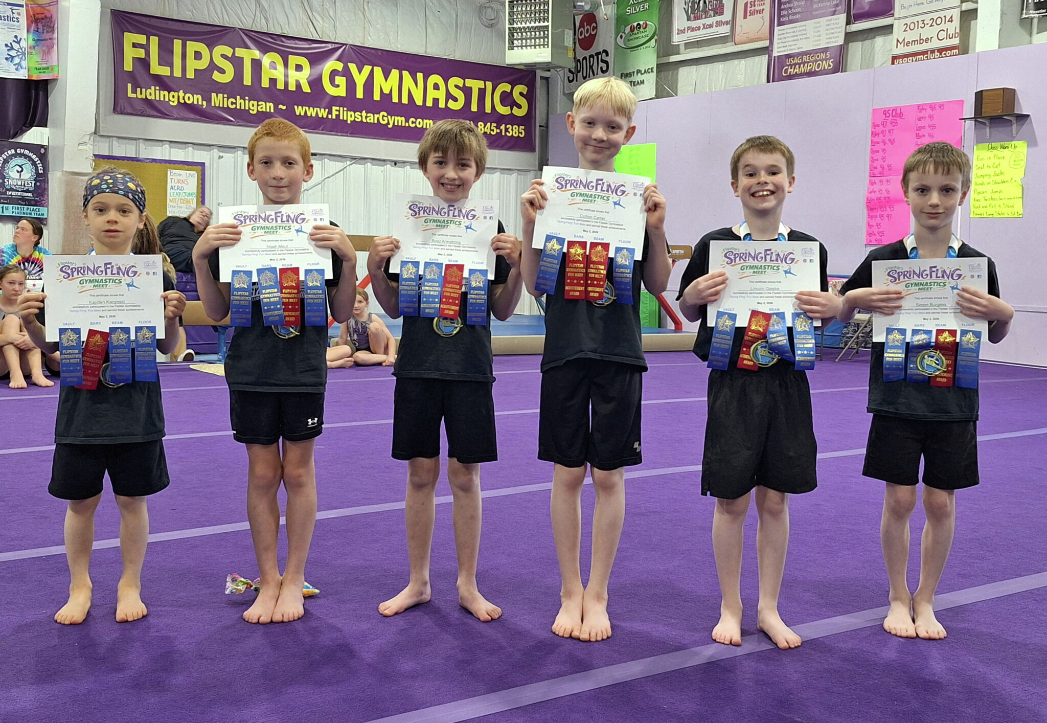 Flipstar Gymnastics hosts Spring Fling Fun Meet