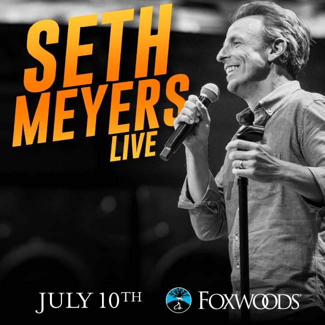 Saturday Night Live writer, comedian, and Late Night host Seth Meyers