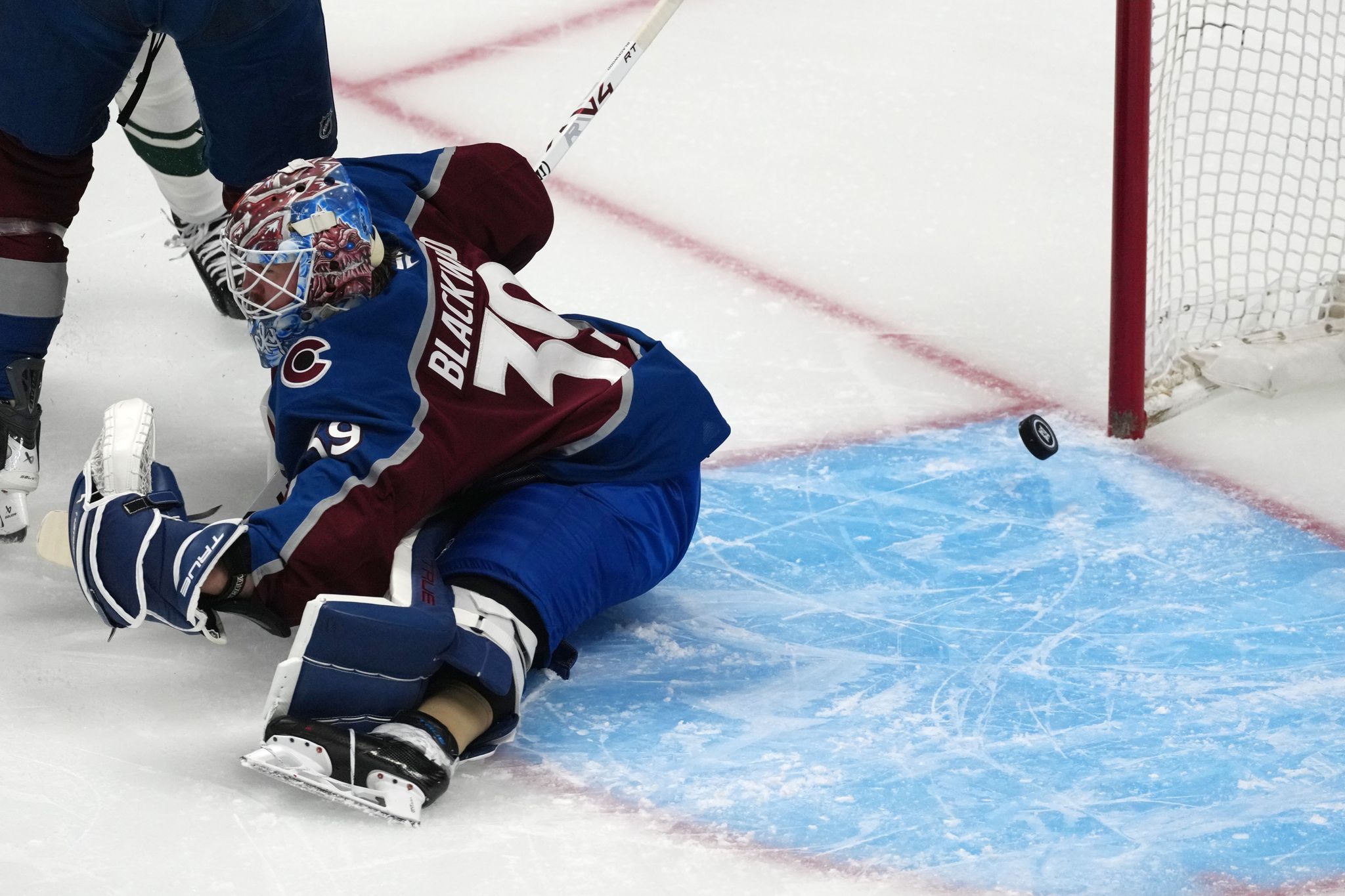 Hoping to stave off elimination, Avalanche turn to goalie Mackenzie ...