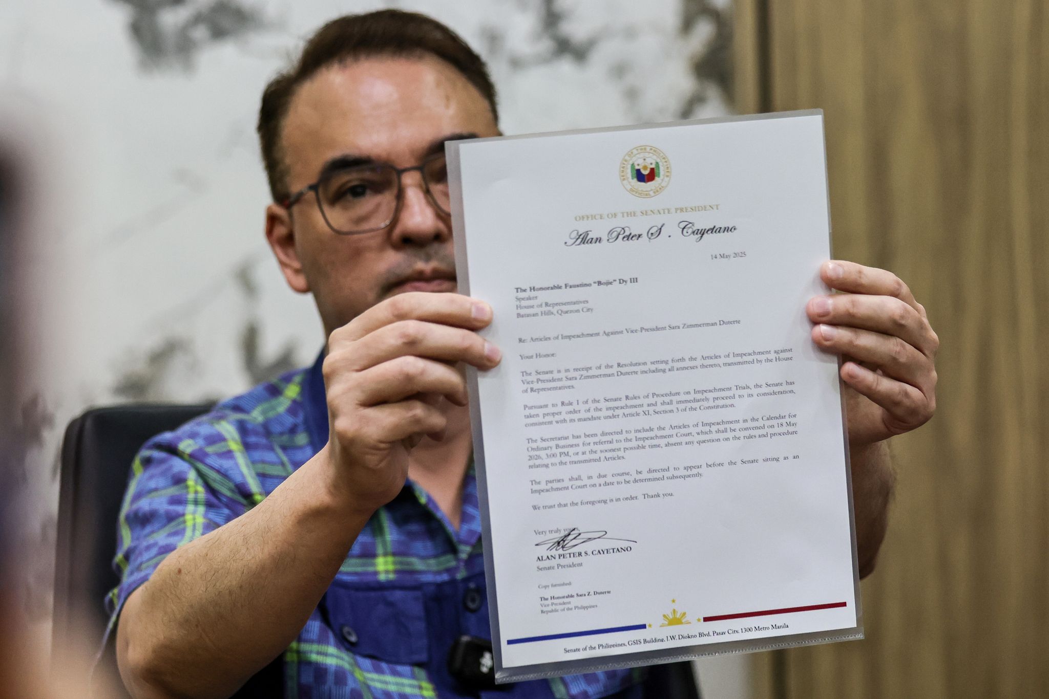 Philippine senator wanted by the International Criminal Court flees ...