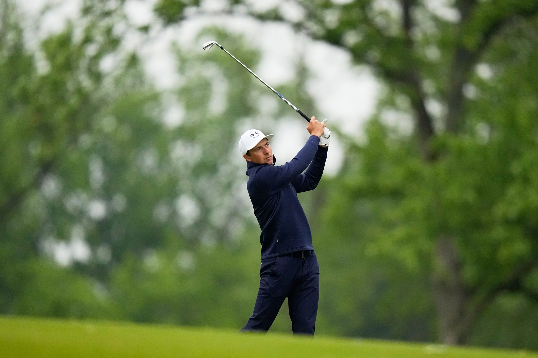 Jordan Spieth off to uneven start in bid for career Grand Slam