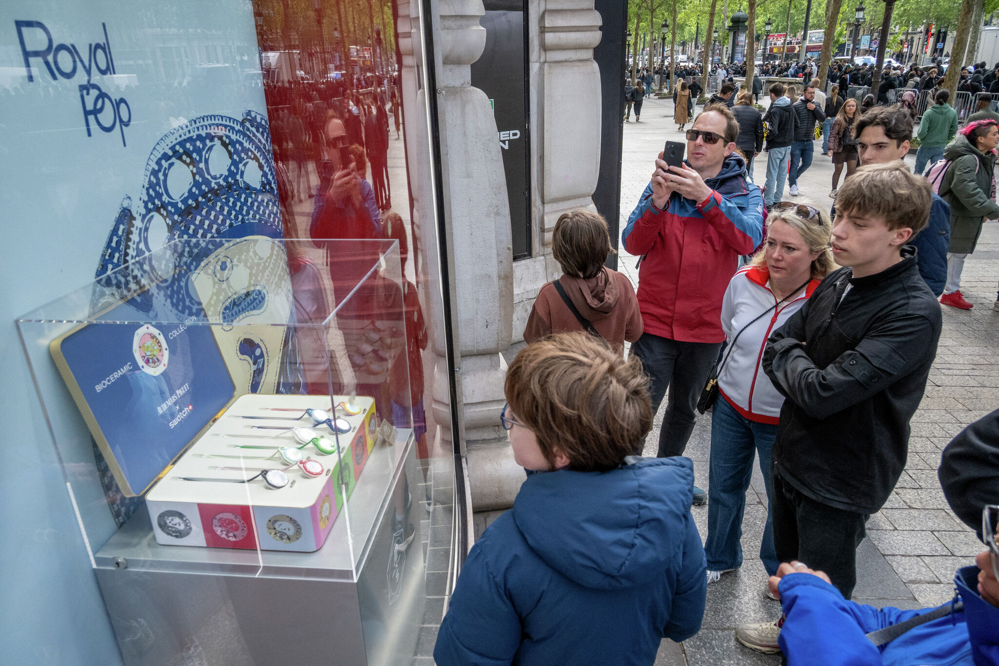 Swatch release at Austin Domain draws crowds, police response
