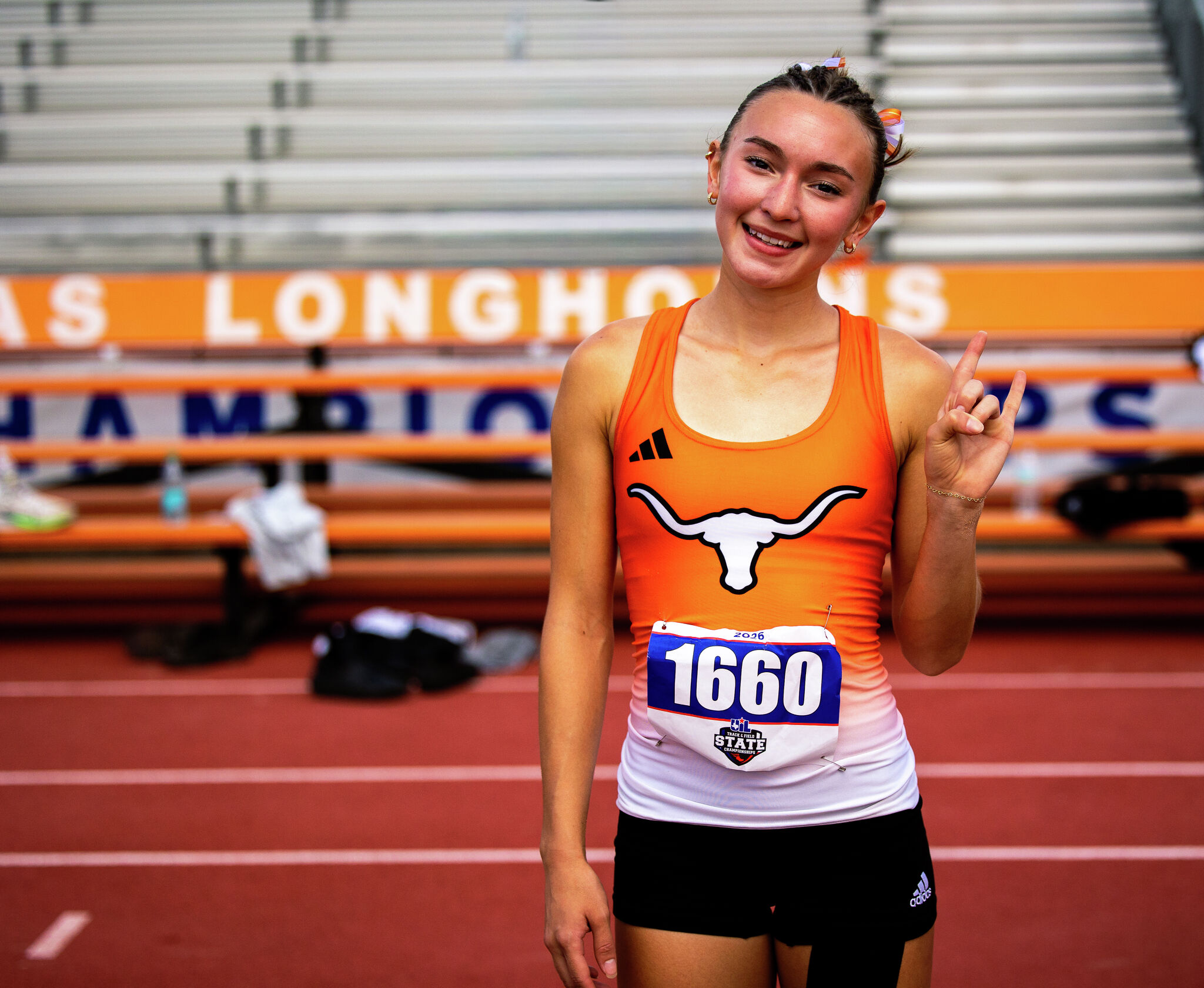 Amiyah Villasenor closes track and field career at state meet