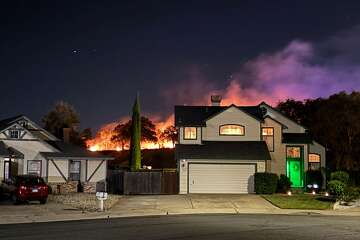 Oakley: Con Fire Crews Tackle Half-Acre Blaze Fanned By Wind Sunday Night