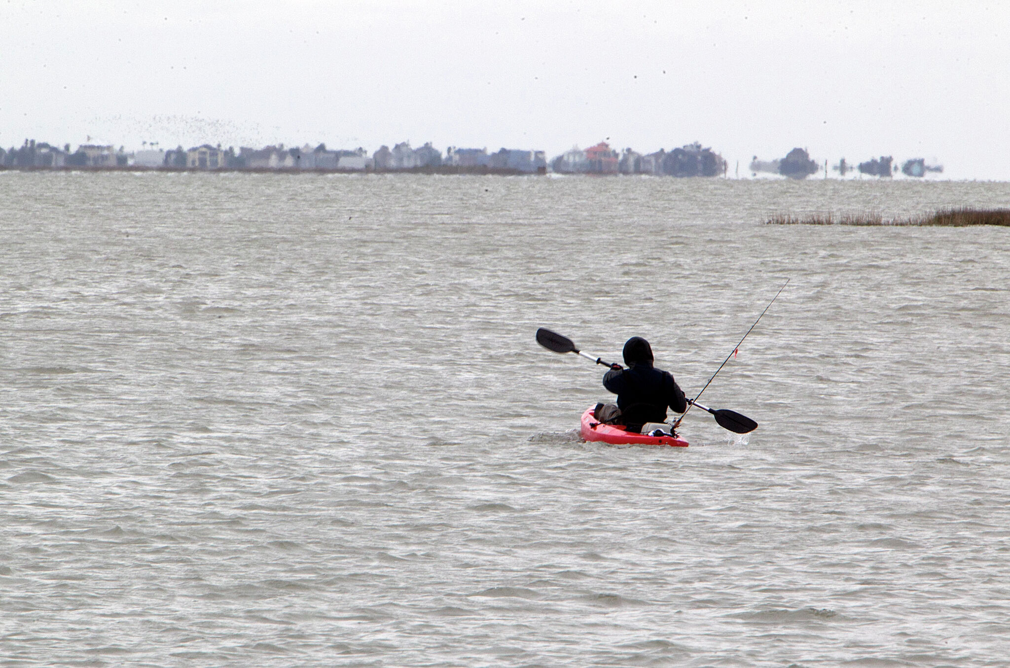 Coast Guard searches for missing kayaker near Galveston Bay