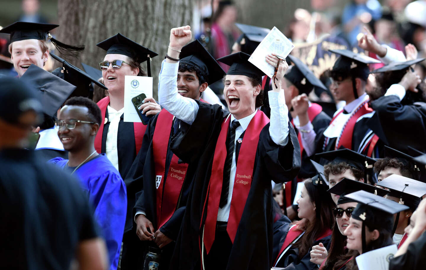 Yale Class of 2026 graduates at New Haven commencement
