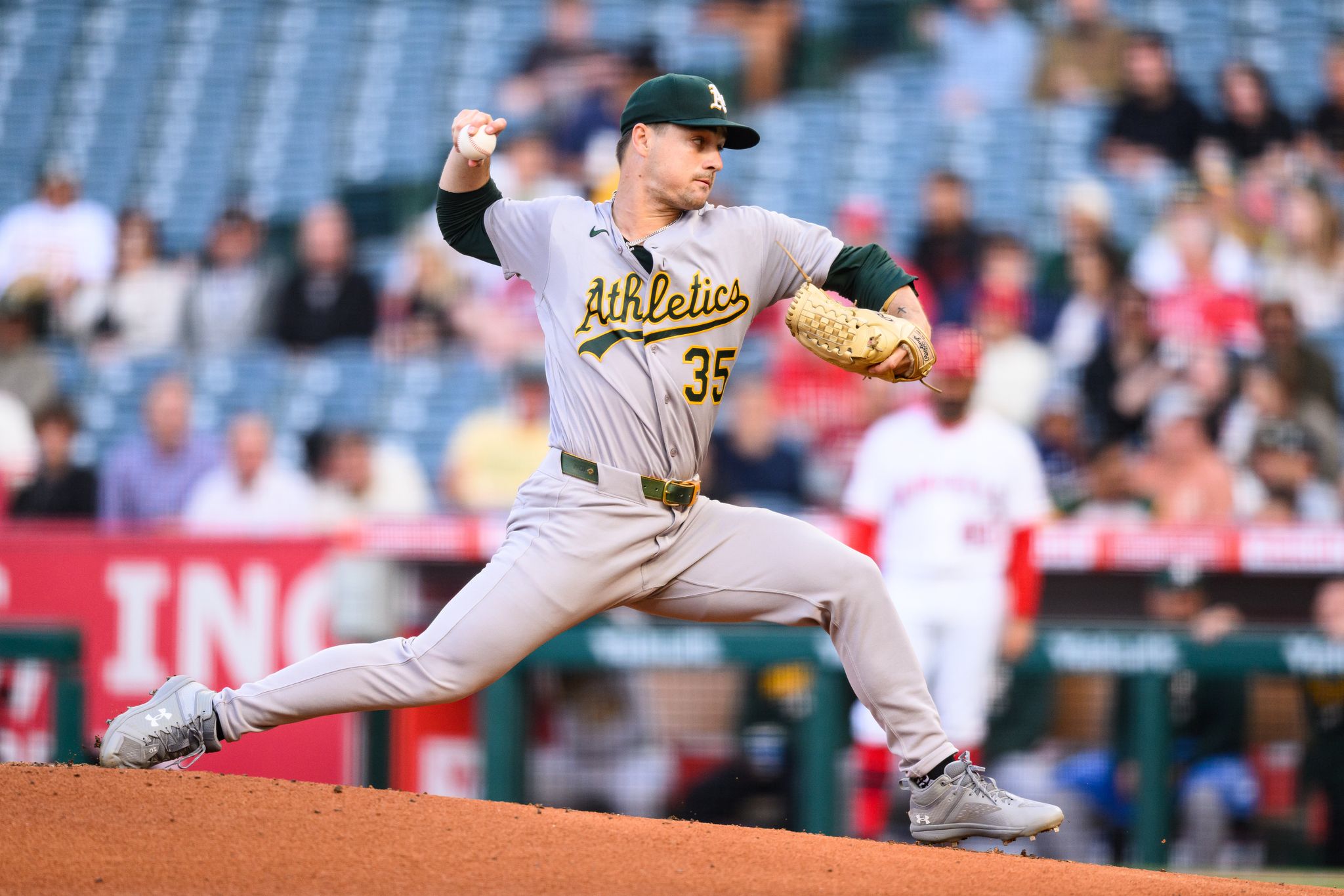 Athletics pitcher J.T. Ginn loses no-hitter in 9th inning, then loses 2 ...